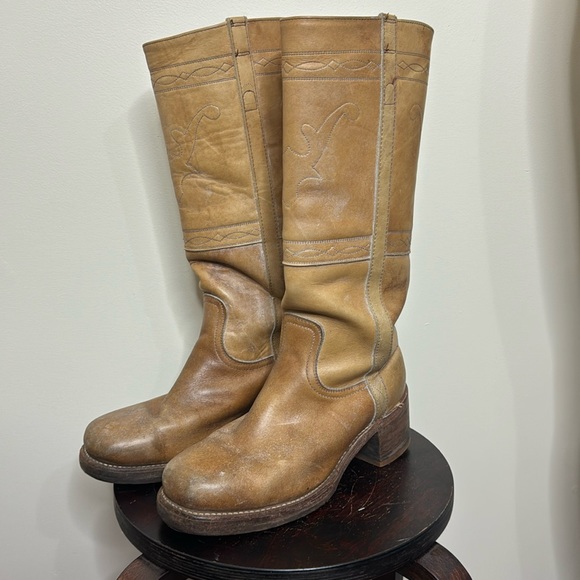 Frye | Shoes | Vintage Mens Frye Campus Boots Size 9 D | Poshmark